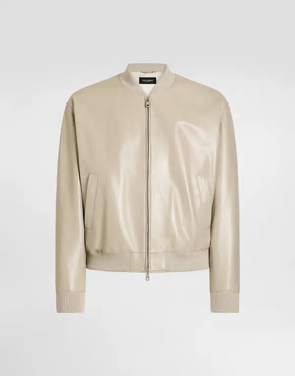 Dolce & Gabbana Giubbotto Coats And Jackets - Cream