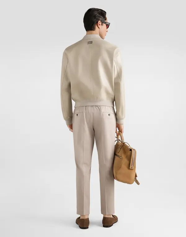 Dolce & Gabbana Giubbotto Coats And Jackets - Cream