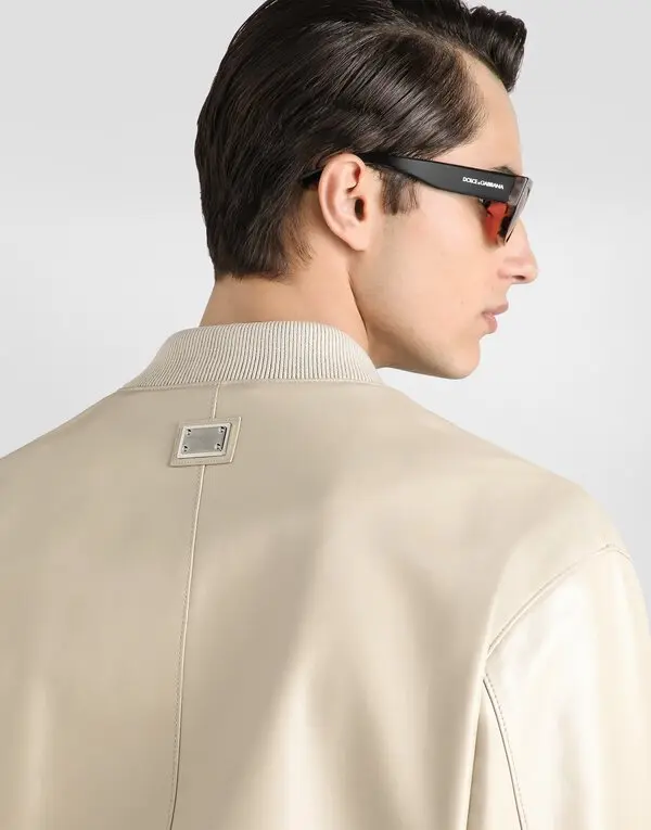 Dolce & Gabbana Giubbotto Coats And Jackets - Cream