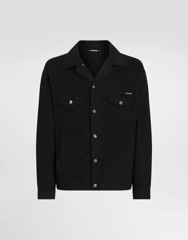 Dolce & Gabbana Giubbotto Denim Multi-colored Cotton