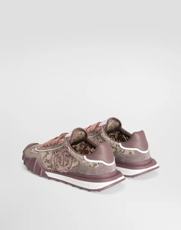 Dolce & Gabbana Lace Up Low Top Sneakers - Multicolor