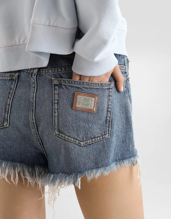 Dolce & Gabbana Denim Shorts Denim And Jeans Multi-colored
