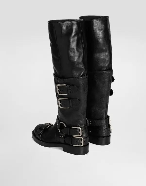 Dolce & Gabbana Horse Leather Boots Boots And Booties