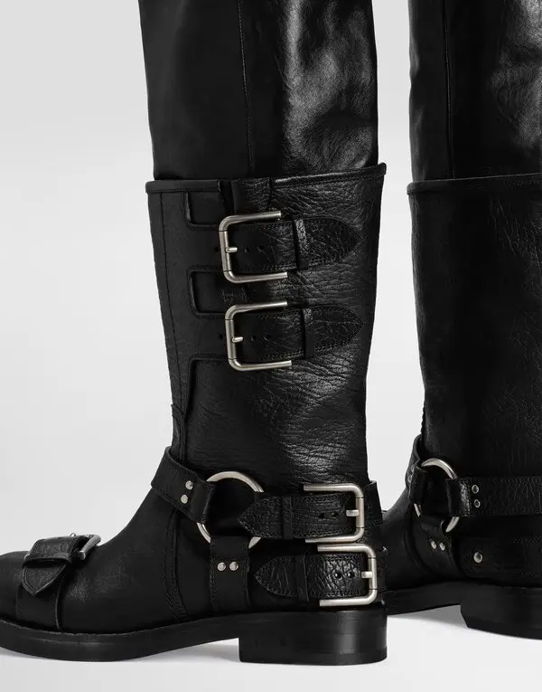 Dolce & Gabbana Horse Leather Boots Boots And Booties