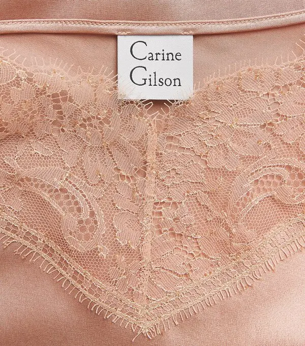 Carine Gilson Silk Cérès Lace Camisole