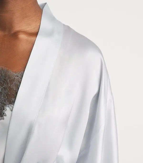 Carine Gilson Short Silk Cérès Robe