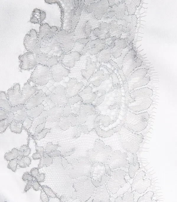 Carine Gilson Silk Lace Maxi Nightdress