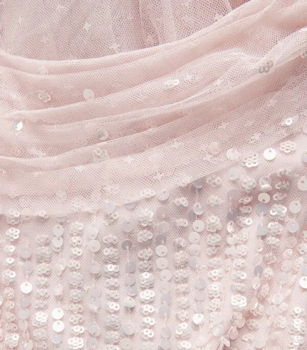 NEEDLE & THREAD Moonlight Sequin Maxi Dress