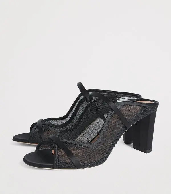 MALONE SOULIERS Mesh Norah Heeled Sandals