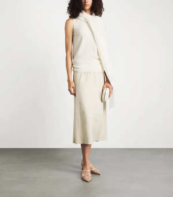 MALONE SOULIERS Embellished Mesh Maureen Mules