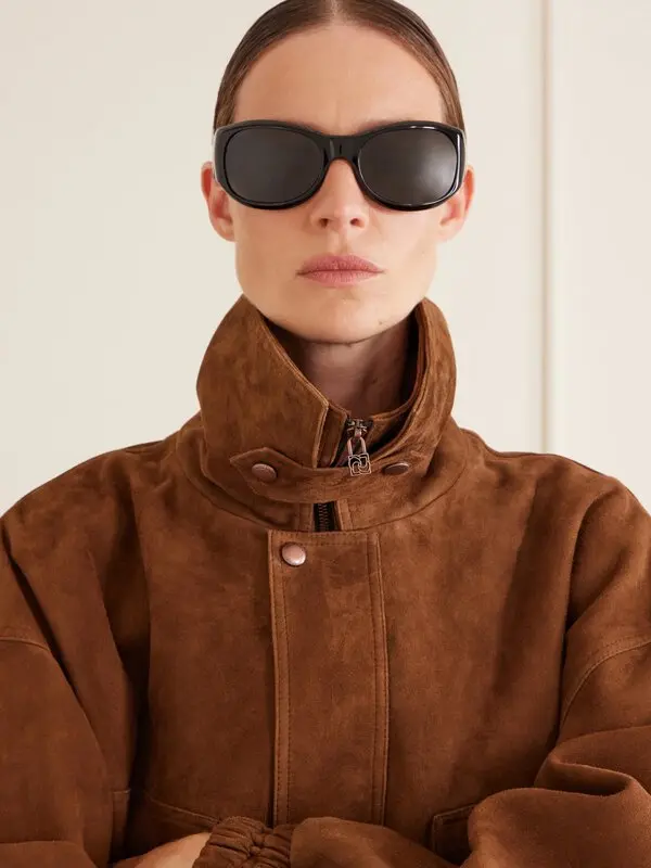 Magda Butrym Round-frame Acetate Sunglasses