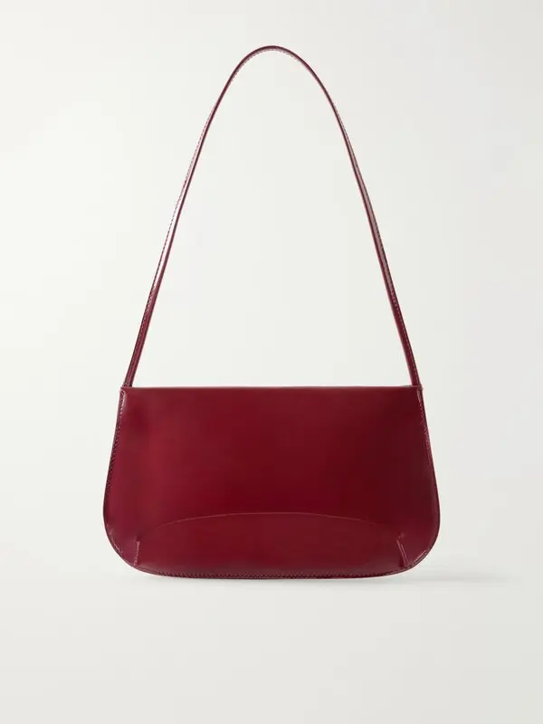 FANE Bra Patent Leather Shoulder Bag