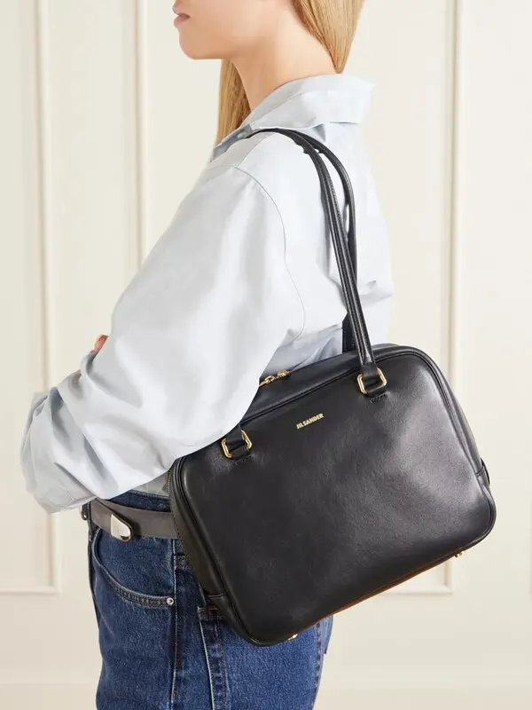 JIL SANDER Vision Mini Leather Tote