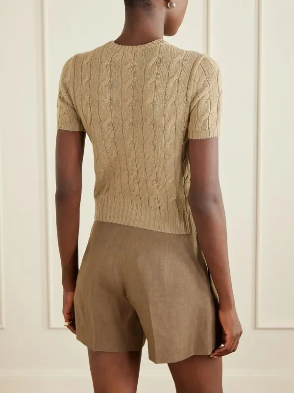 Ralph Lauren Cable-knit Cashmere Sweater