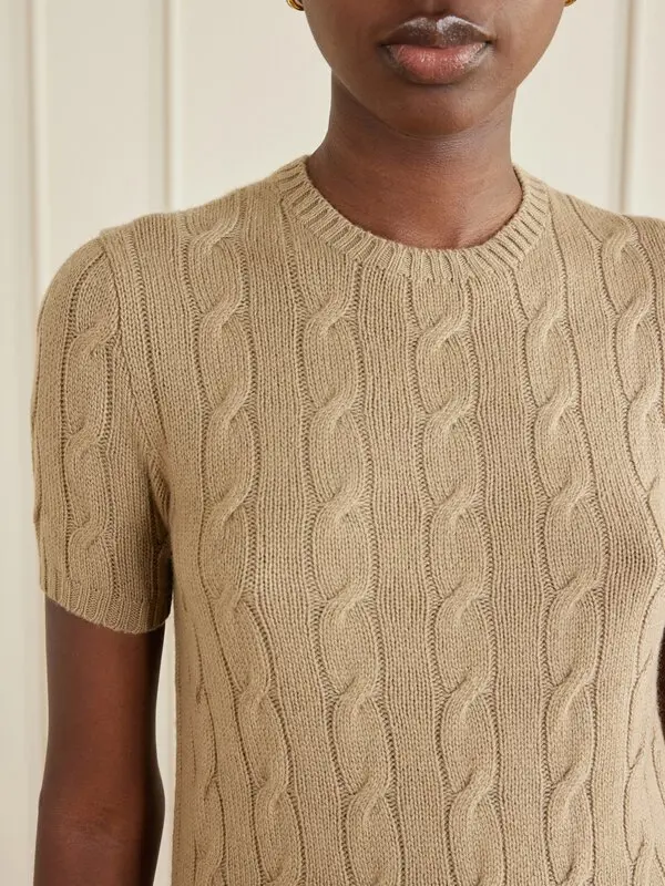 Ralph Lauren Cable-knit Cashmere Sweater