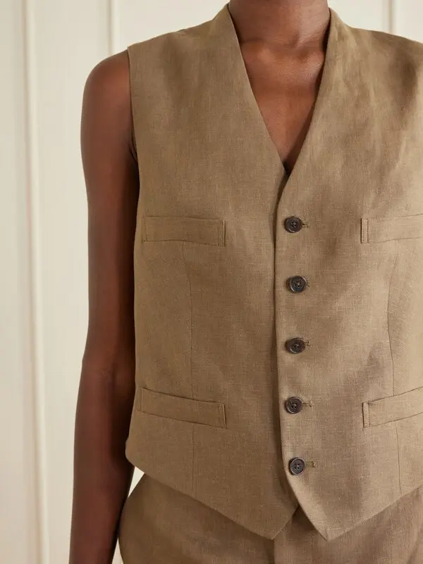 Ralph Lauren Jaiden Linen Vest