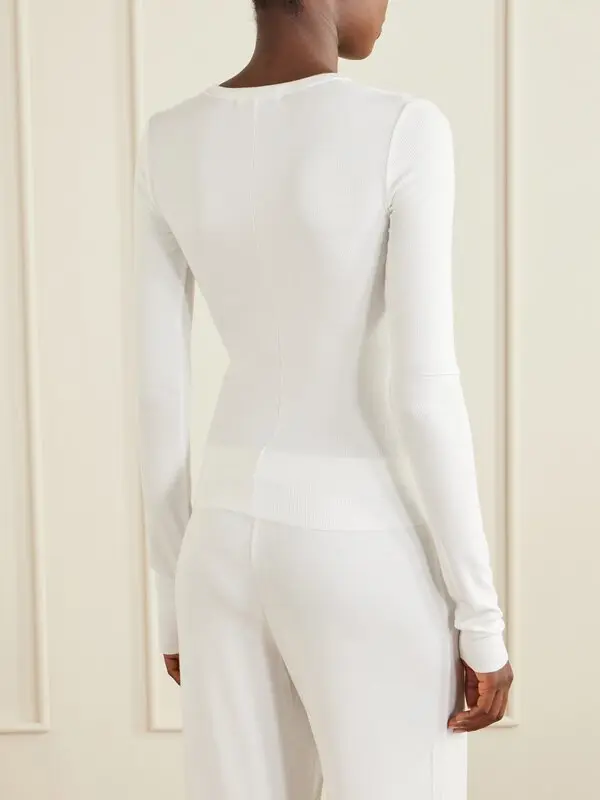 Eterne Ribbed Jersey T-shirt