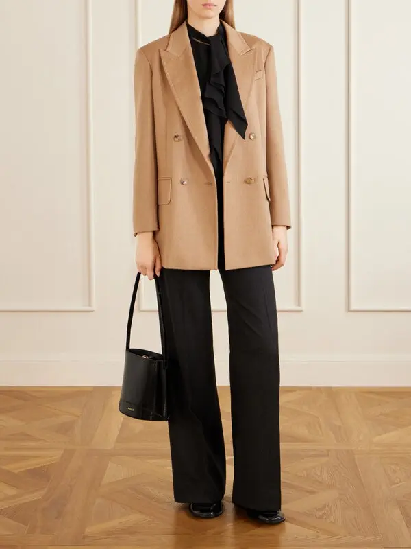 Max Mara Olimpia Camel Hair Blazer