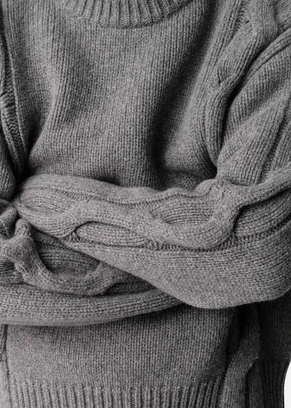 Axel Arigato Beam Cable-knit Sweater