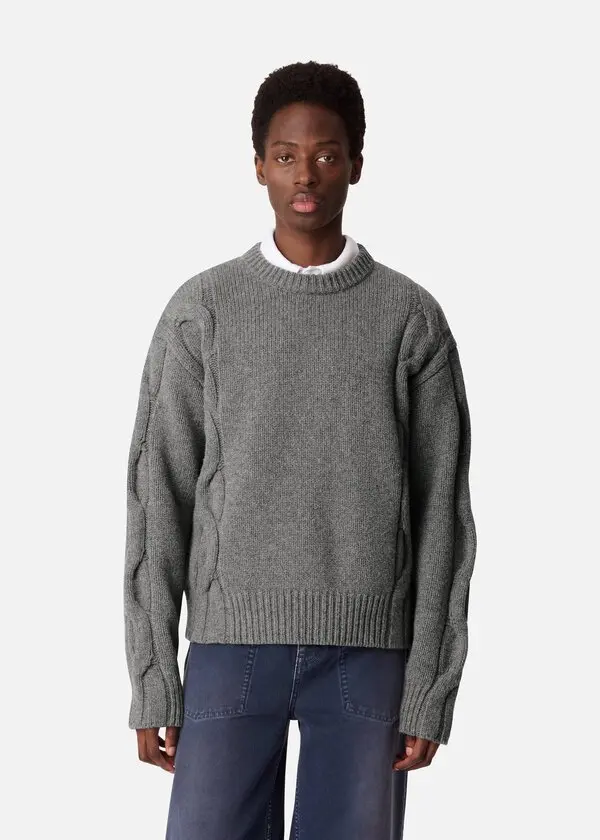 Axel Arigato Beam Cable-knit Sweater