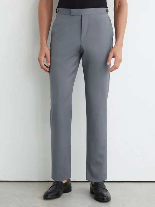 REISS Classic Fit Virgin Wool Classic-fit Suit Trousers