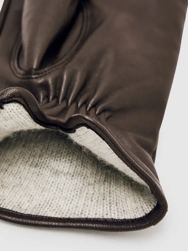 REISS Leather Gloves