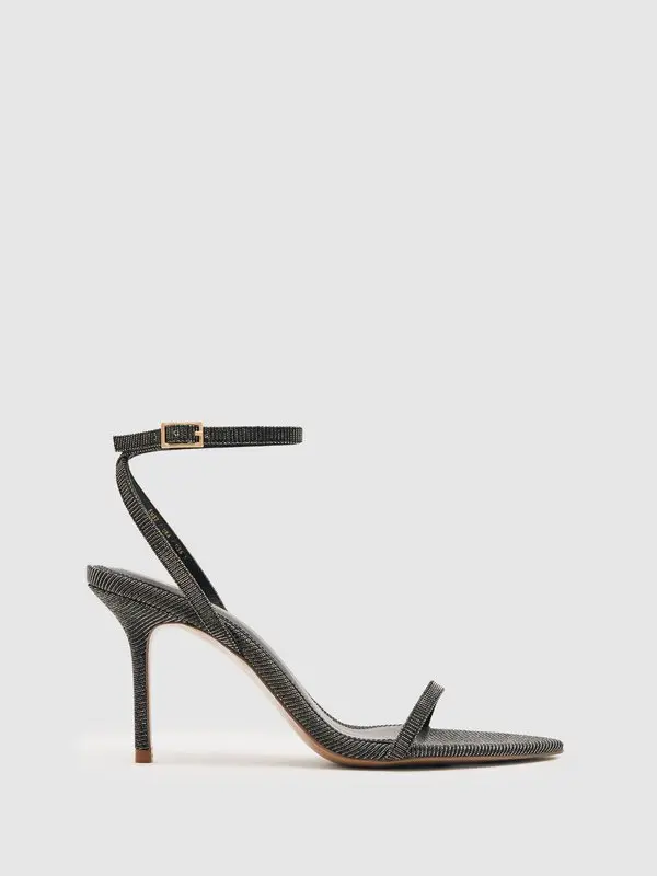 REISS Strappy Stiletto Sandals