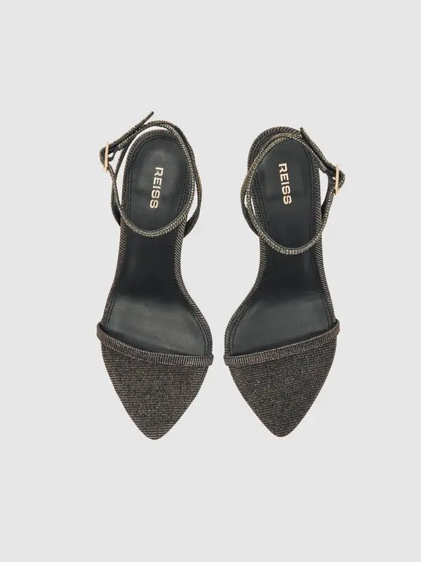 REISS Strappy Stiletto Sandals