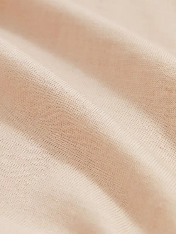 REISS Merino Wool Crew Neck Jumper - Beige