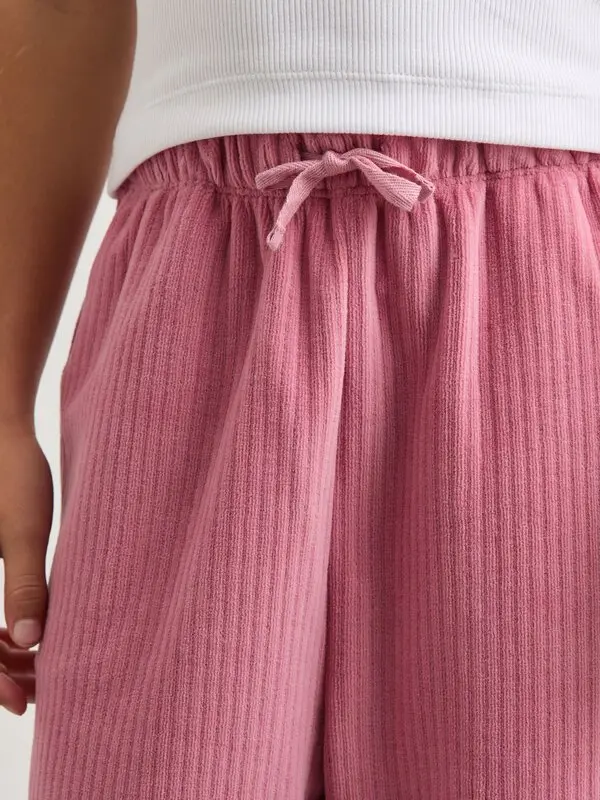 REISS 3-9 Yrs Corduroy Drawstring Trousers