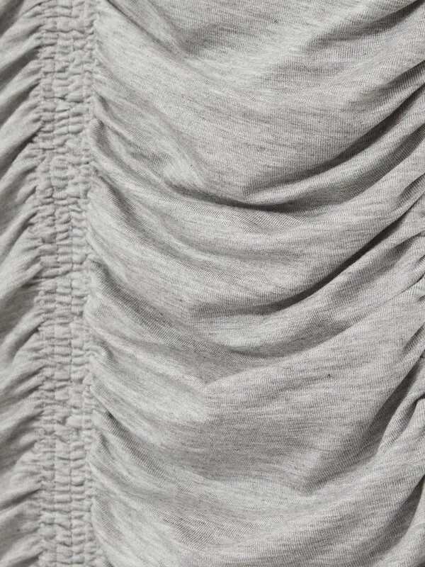 REISS Stretch Lyocell Jersey Ruched Vest