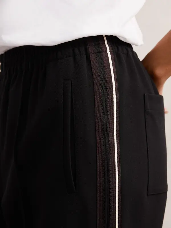 REISS Side-stripe Tapered Trousers