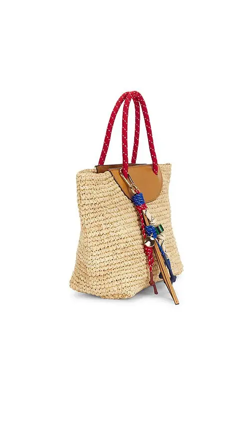 Madewell Raffia Mini Tote Bag