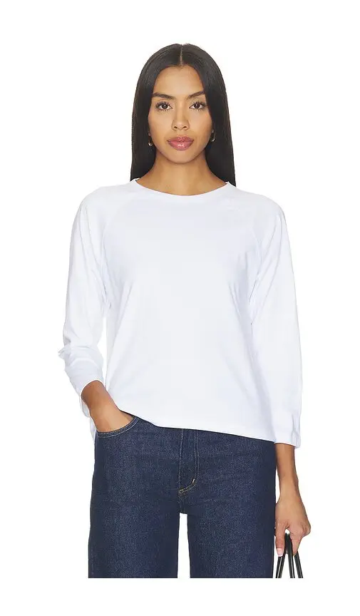 LESET Margo Baseball Tee In . Also