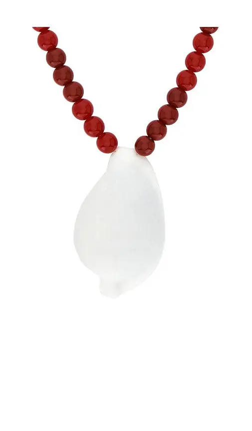 LOVERS AND FRIENDS Sage Shell Necklace