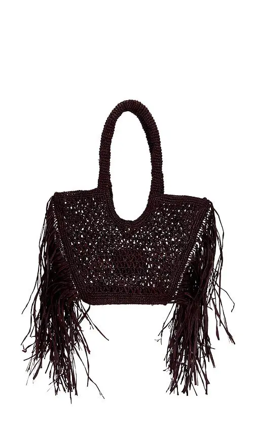 BTB LOS ANGELES Hunter Mini Fringe Tote