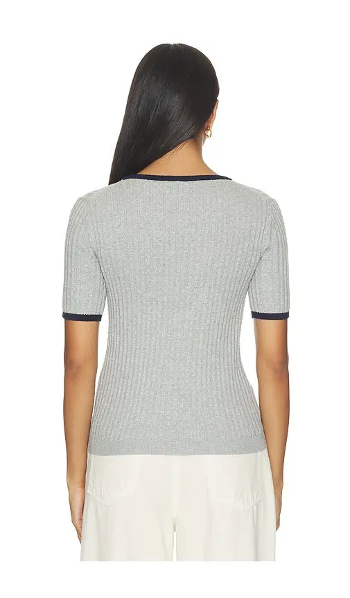Closed Crew Neck Short Sleeve In . Also