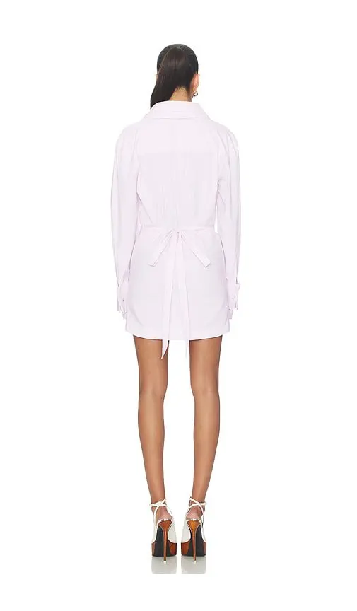 Attico Shirt Mini Dress
