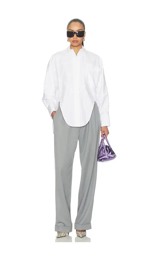 Attico Oversized Shirt In . Also