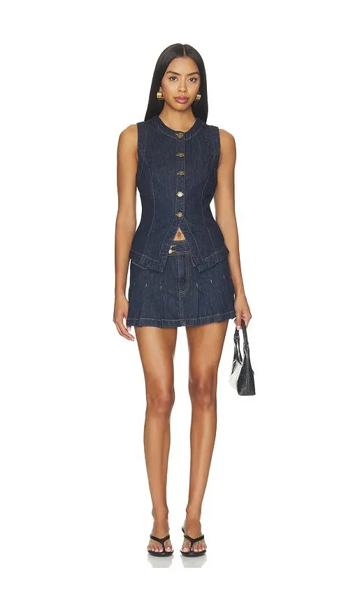 Blanknyc Denim Vest In . Also