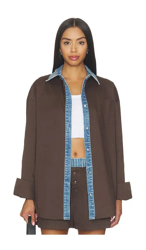 SEROYA Gill Poplin Shirt In . Also