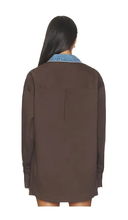 SEROYA Gill Poplin Shirt In . Also