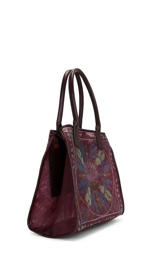GANNI Mesh Shopper Resort