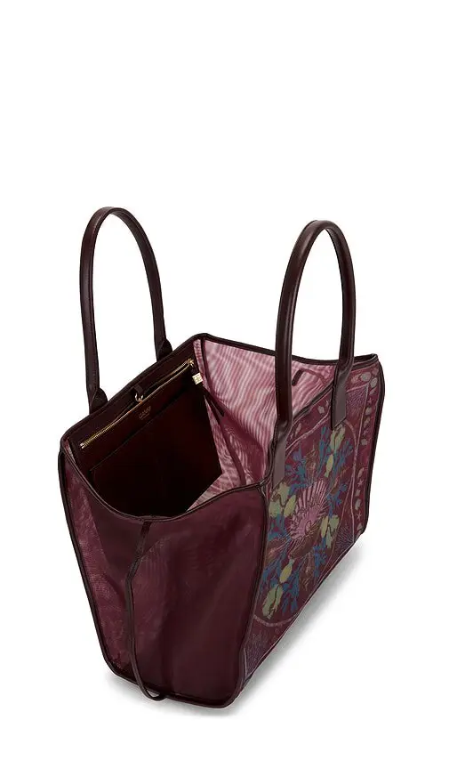 GANNI Mesh Shopper Resort