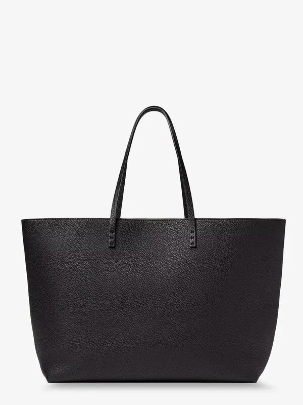 Fendi Medium Leather Roll Shopping Bag