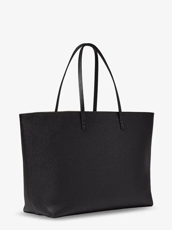 Fendi Medium Leather Roll Shopping Bag