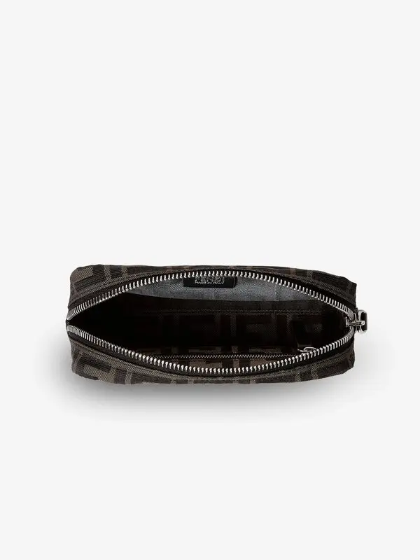 Fendi Ff Technical Fabric Clutch Bag