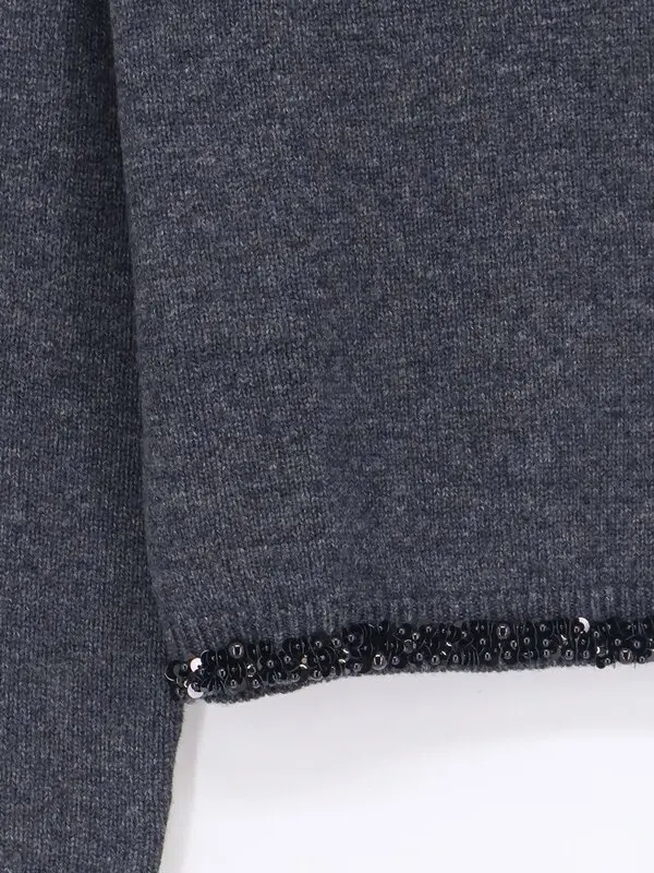 SEMICOUTURE Virgin Wool And Cashmere Sweater