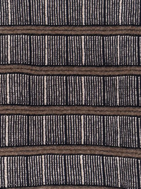 Giorgio Armani Striped Virgin Wool And Silk Sweater