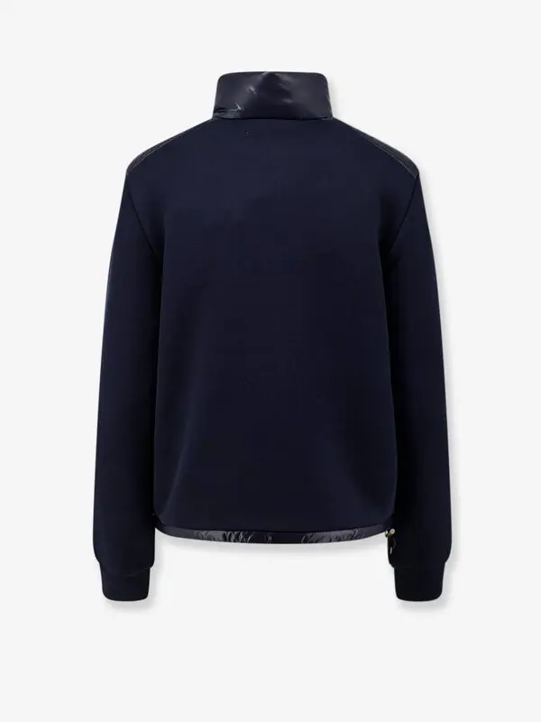 Moncler Padded Jacket With Fabric Details